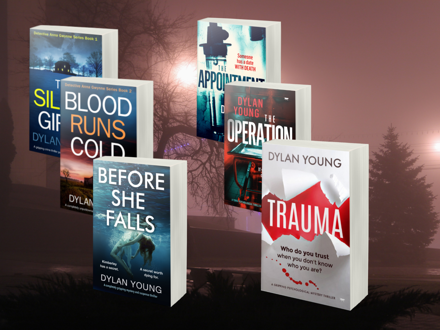 Landing Dylan Young all books | Dylan Jones Author